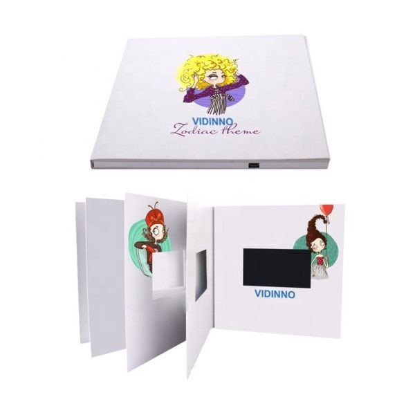 LCD Video Booklet 100% Custom-Made with Screen | Funimprint