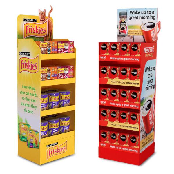 Custom Retail Store Corrugated Cardboard Display | Funimprint