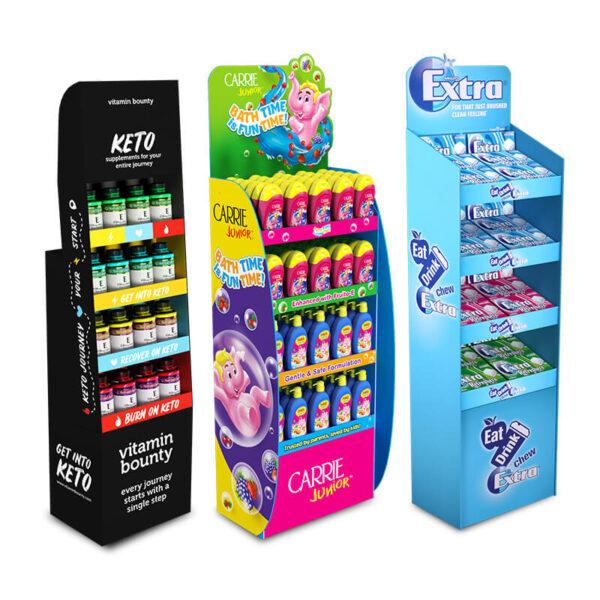 Custom Retail Store Corrugated Cardboard Display | Funimprint