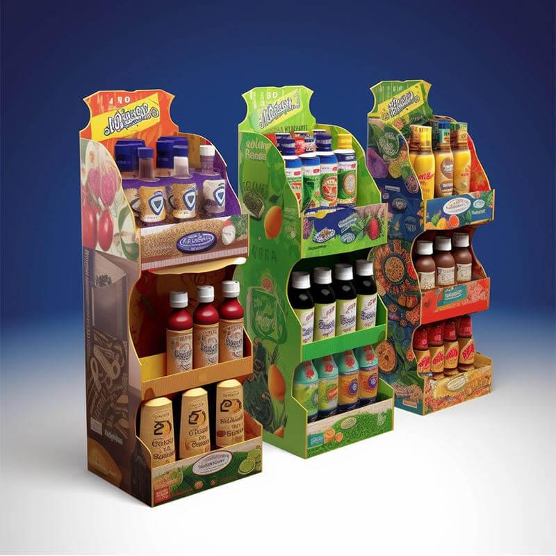 What are the steps to make a paper display stand? | Funimprint